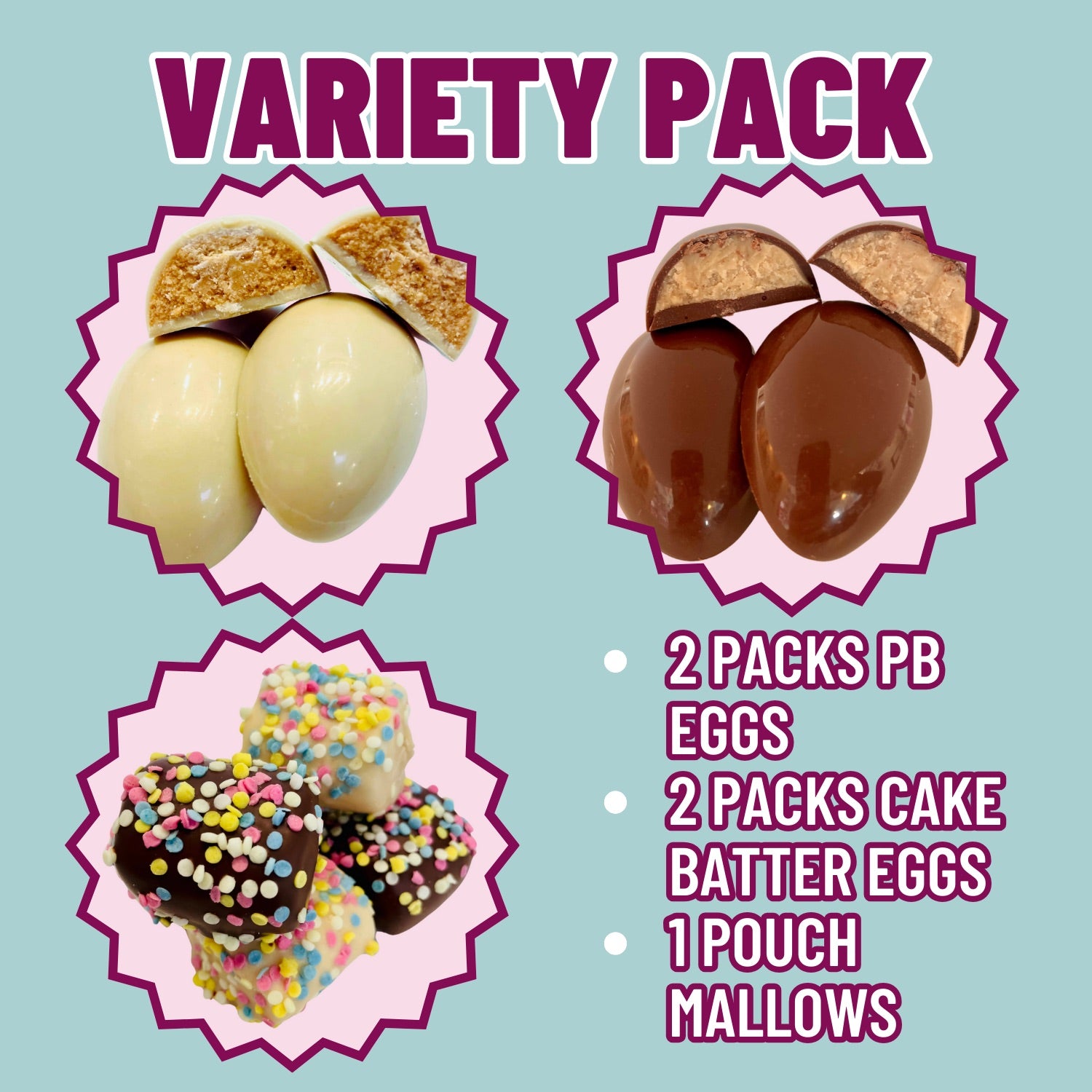 Easter Variety Pack – Chomp! Chocolate